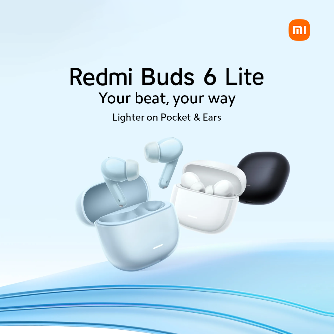 Redmi Buds 6 Lite – Lighter on Pocket & Ears | XiaomiSale