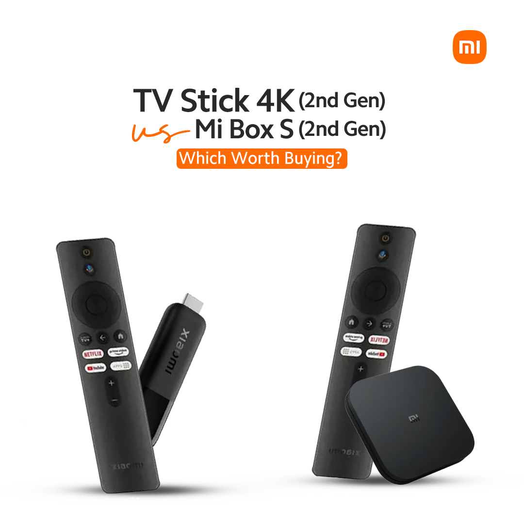 Xiaomi TV Stick 4K (2nd Gen) vs Mi Box S (2nd gen) – XiaomiSale