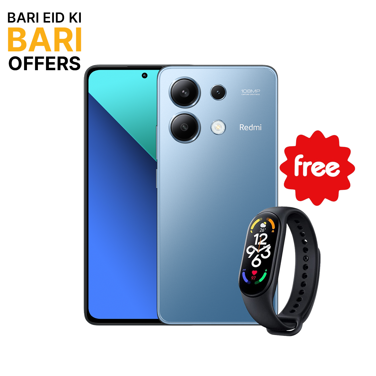 Redmi Note 13 (8GB - 256GB) Price in Pakistan – Xiaomisale.com